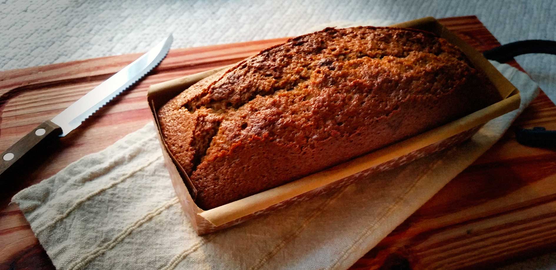 Receta de budín clásico integral | Almacen Consciente